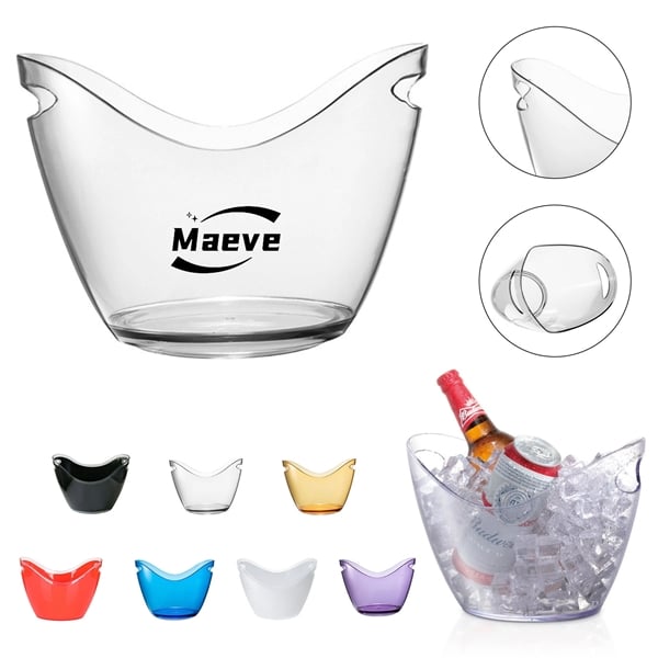 Ice Bucket Clear Acrylic | EverythingSwag USA