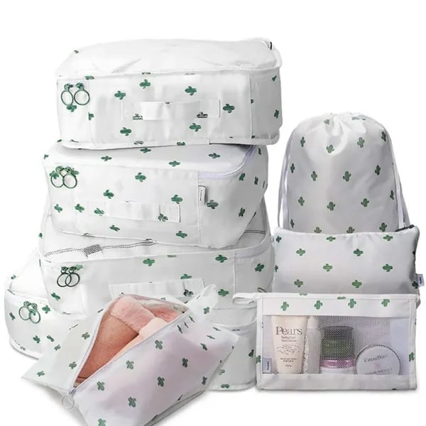 Trvel Organizer Bags Set of 8 | EverythingSwag USA