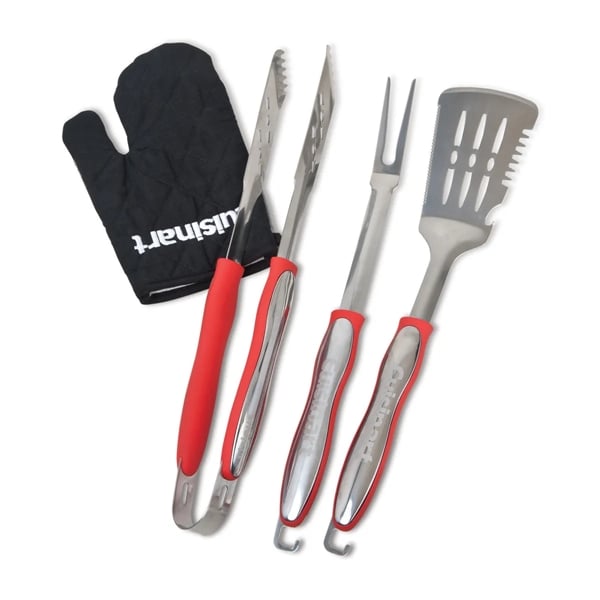 Cuisinart Outdoors® 4-Piece Grill Tool Set | EverythingSwag USA