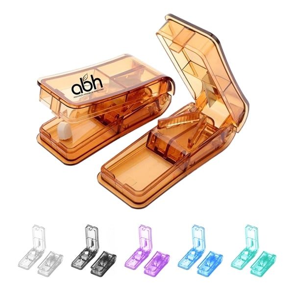 Portable Mini Pill Cutter And Storage | EverythingSwag USA