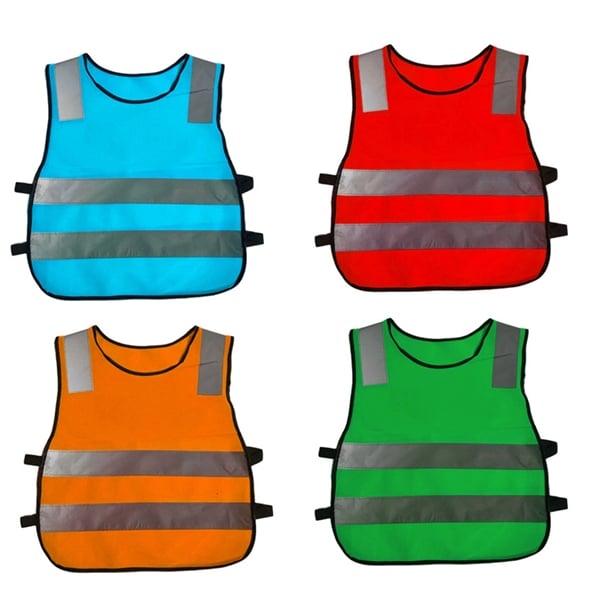Small MOQ 100pcs Kids Reflective Safety Vest | EverythingSwag USA