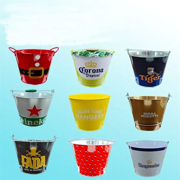 5L Beer Iron Ice Bucket | EverythingSwag USA