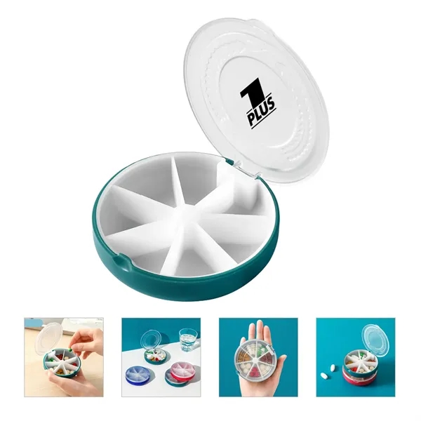 Pill Organizer Weekly Case 7 Day 3 Times Medicine | EverythingSwag USA