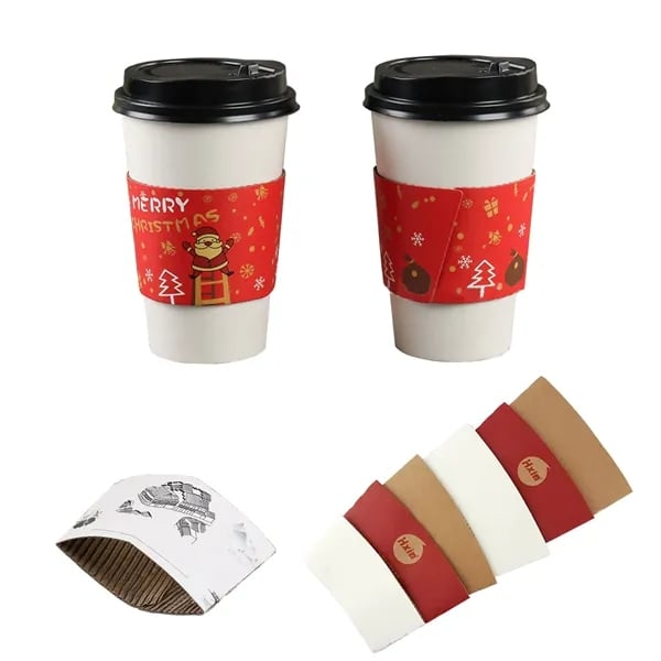 Double Layer Craft Paper Cup Sleeves | EverythingSwag USA