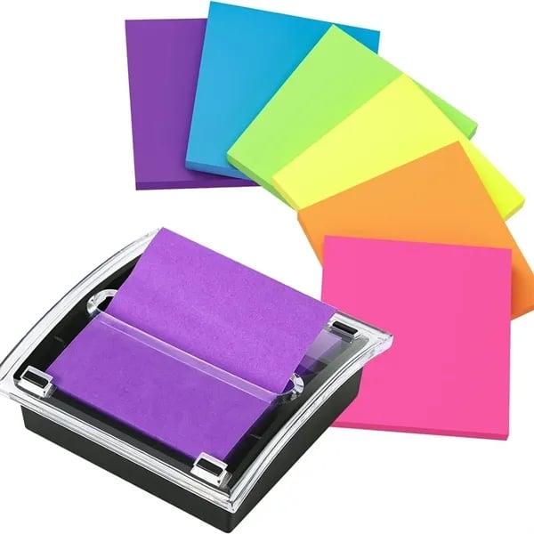 Sticky Note Dispenser With Adhesive | EverythingSwag USA