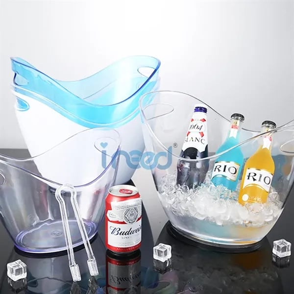 2 Gallon Plastic Beer Ice Bucket | EverythingSwag USA