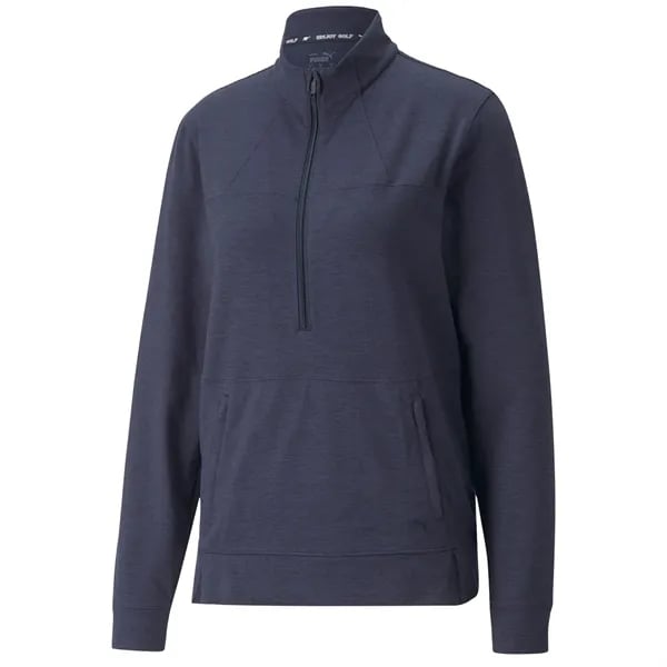 PUMA® CLOUDSPUN Rockaway UPF 40+ Women's Golf Quarter Zip ...