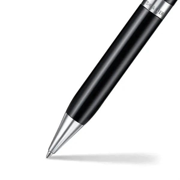 SHEAFFER® Legacy Glossy Black Chrome Trim Ballpoint Pen ...