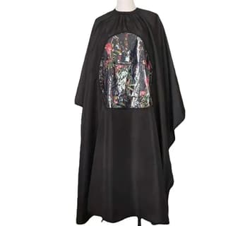 Transparent Window Barber Cape | EverythingSwag USA