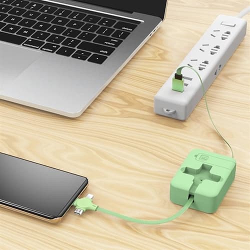 3 In 1 Retractable Fast Charging Cable USB Data Cord | EverythingSwag USA