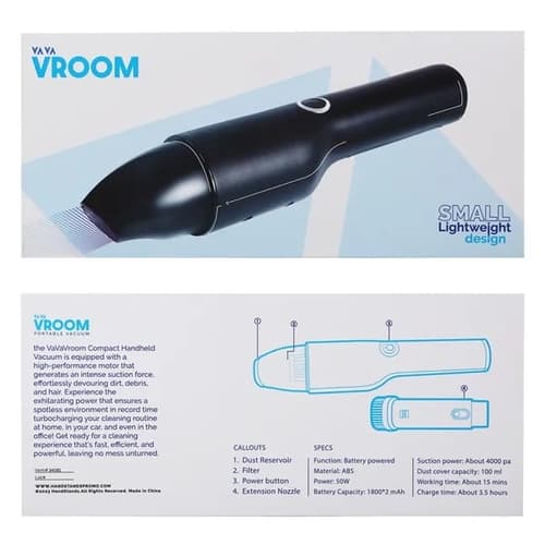 Vavavroom Handheld Vacuum Cleane | EverythingSwag USA