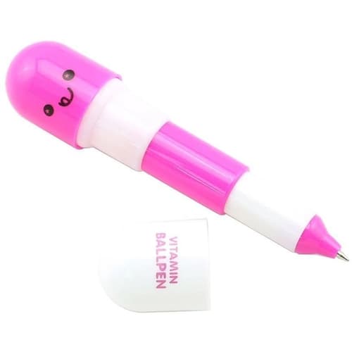 Mini Retractable Telescopic Pill Ball Capsule Point Pen ...