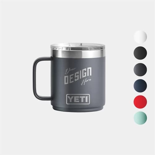 10 oz YETI® Stainless Steel Insulated Stackable Ceramic Mugs ...