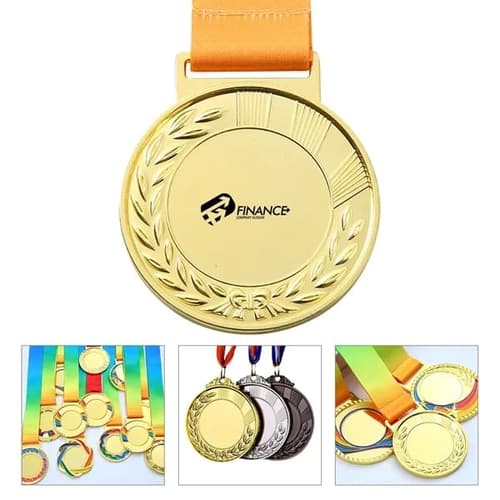 Custom Blank Gold Plated Award Metal | EverythingSwag USA