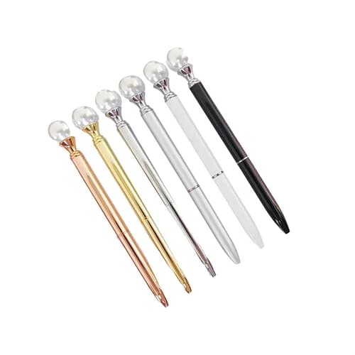 Big Pearl Metal Ballpoint Pen | EverythingSwag USA