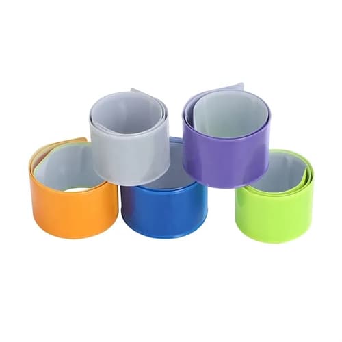 Pvc Safety Reflective Slap Bracelet | EverythingSwag USA